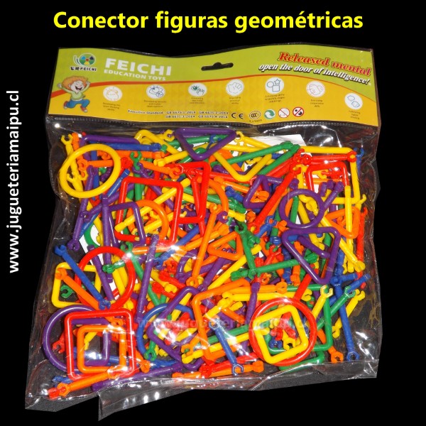 Conector figuras geométricas – Juguetería Maipú