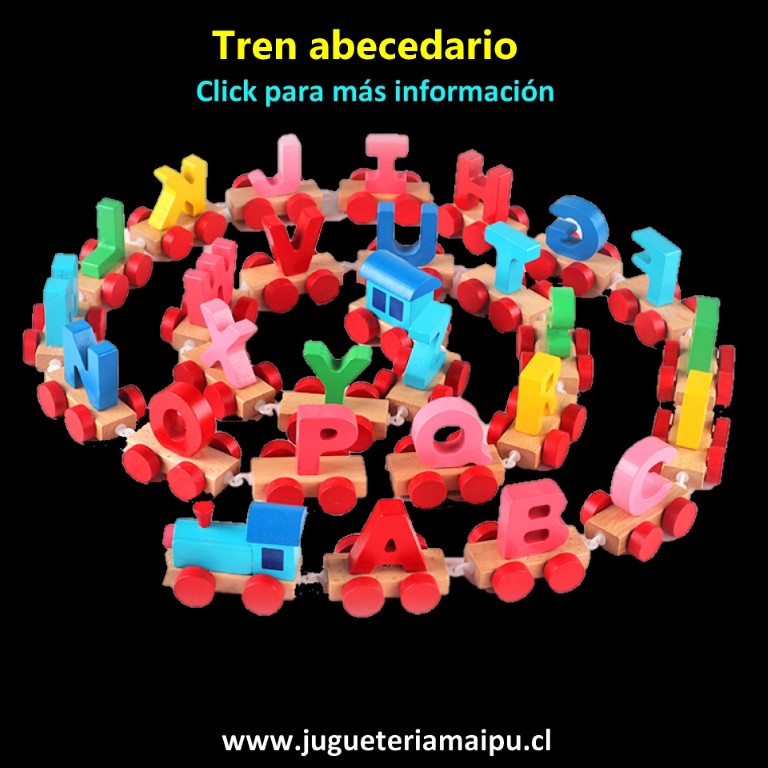 Tren abecedario – Juguetería Maipú